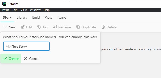 Create Your First Story | A Beginner's Guide to Twine